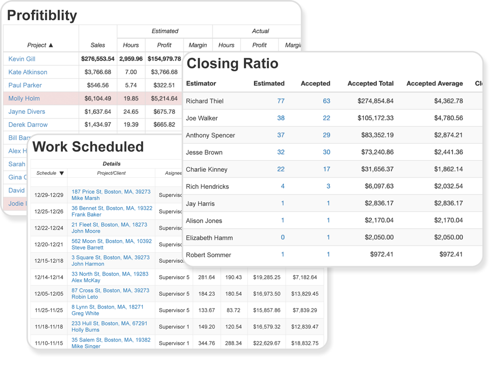 Reporting | Estimate Rocket